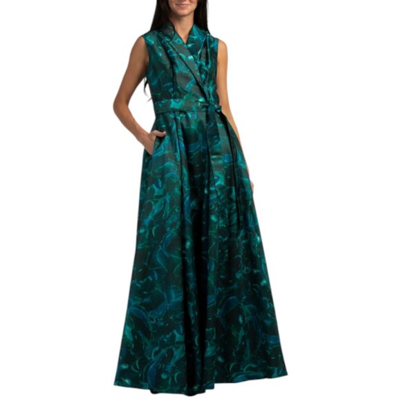 Rene Ruiz | Dresses | Rene By Rene Ruiz Green Multi Sleeveless Floral ...